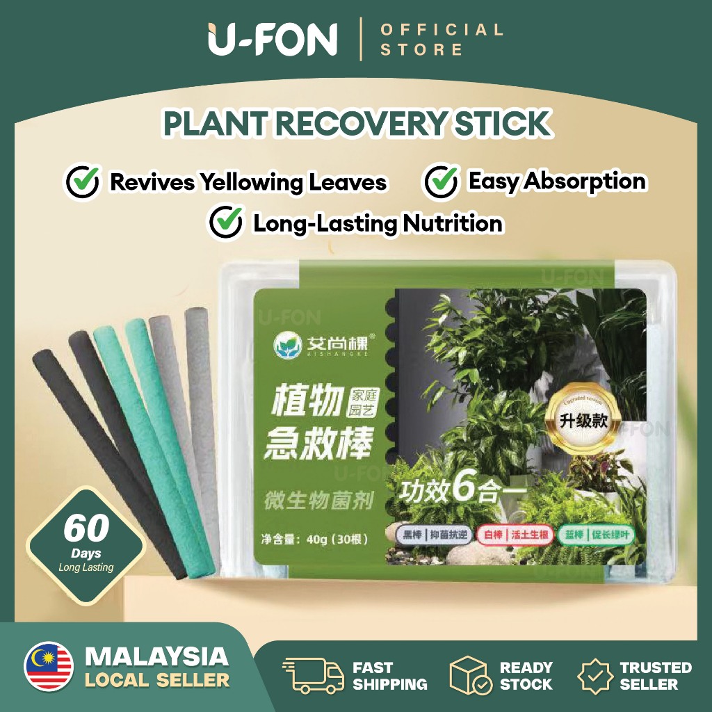 Plant Recovery Stick Plant Fertilizer Stick 6 in 1 Garden Plant Slow ...