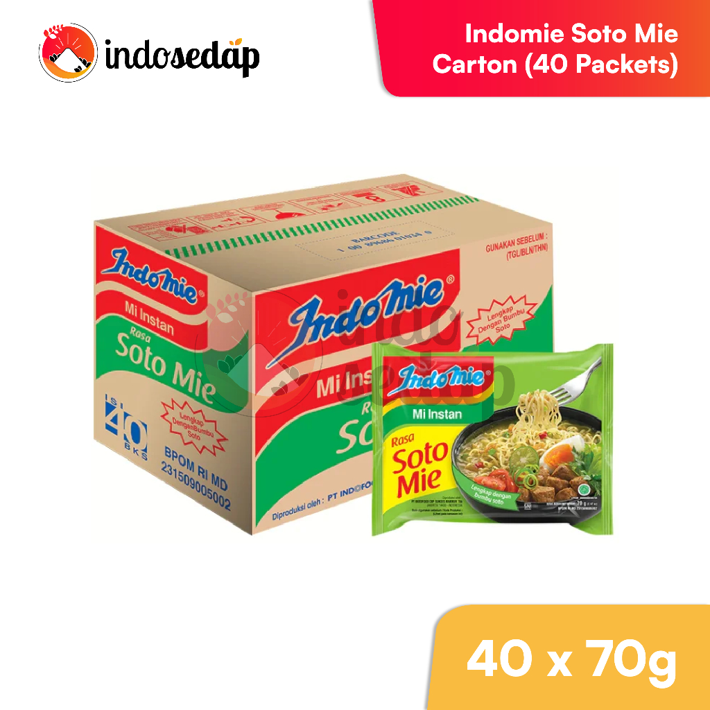 IndoSedap Indomie Instant Noodle - Soto Mie | Authentic Original ...