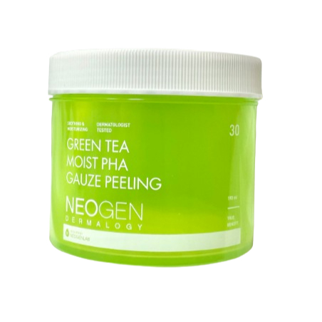 Green Tea Moisture Peeling Pads (30 sheets) | Shopee Singapore