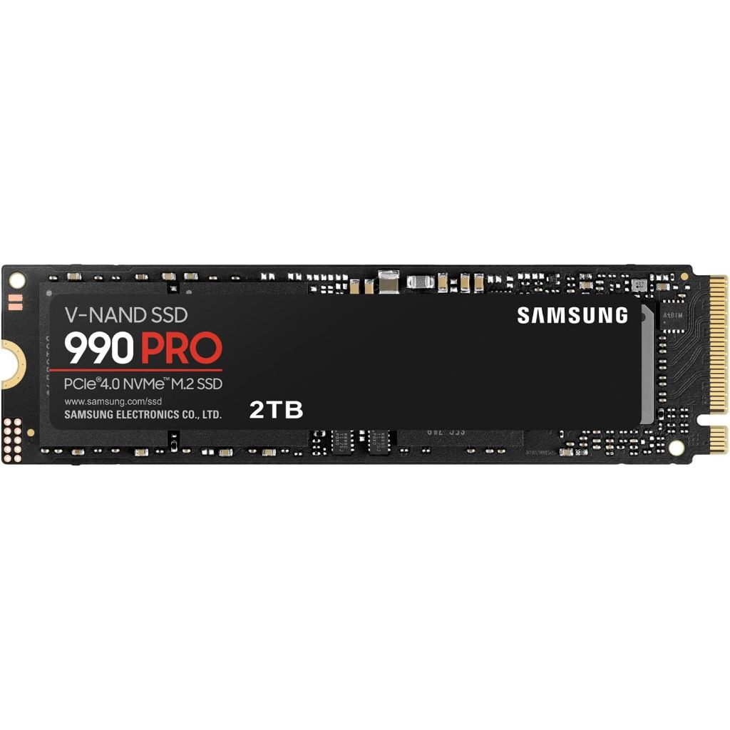 Samsung 990 PRO 2TB PCIe Gen 4.0 x4 (Max Transfer Speed 7,450 MB/s ...