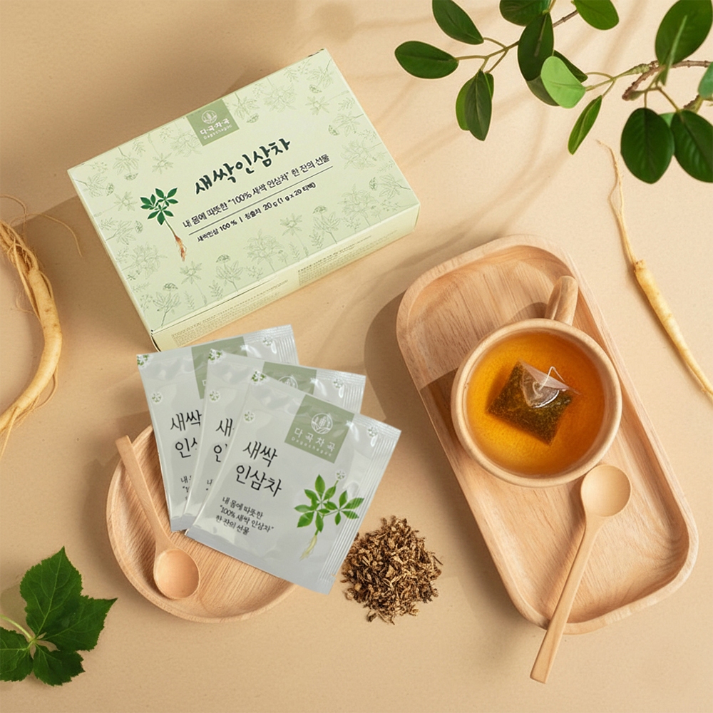 Sprout Ginseng Teabag 100% 20T | Shopee Singapore