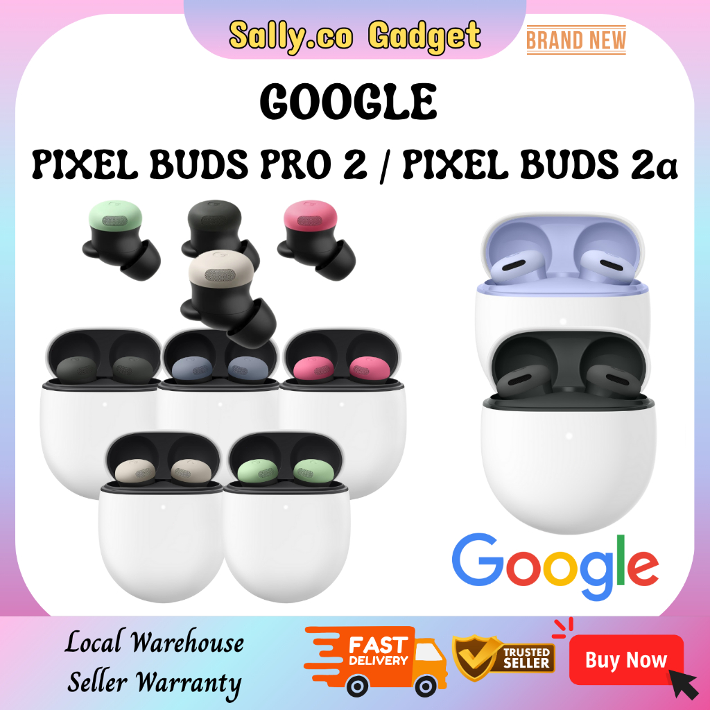 Google Pixel Buds Pro 2/Buds 2a Wireless Earbuds with Active Noise ...