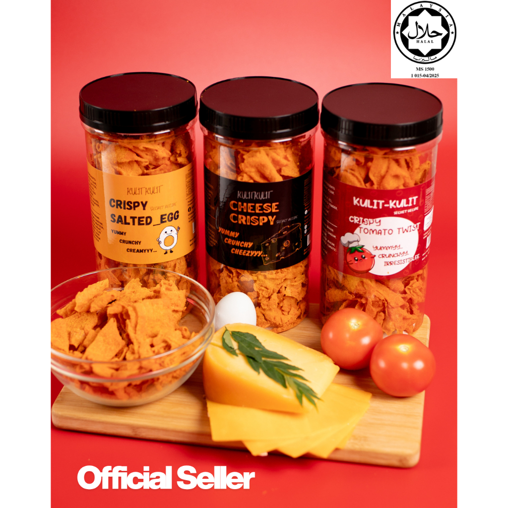 KK CHEESE CRISPY - HOT FAVOURITE! CHEESE/ SALTED EGG/ TOMATO / SEAWEED ...