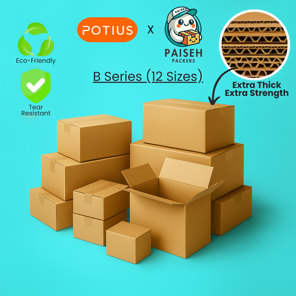 PaisehPackers Carton Box | Strong Cardboard Packing Box | Moving ...