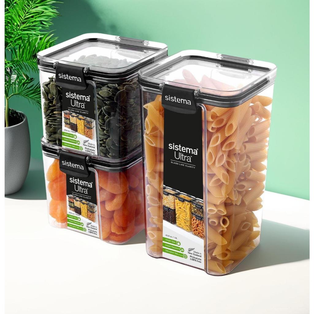 🌸Made in New Zealand 🌸 Sistema Ultra clear TRITAN PLASTIC food ...