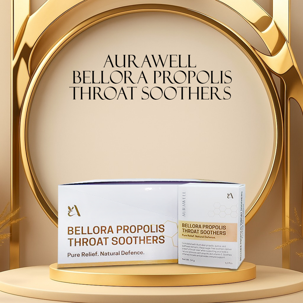 Aurawell Upgraded Bellora Propolis Throat Soothers Candy (Made in Korea ...
