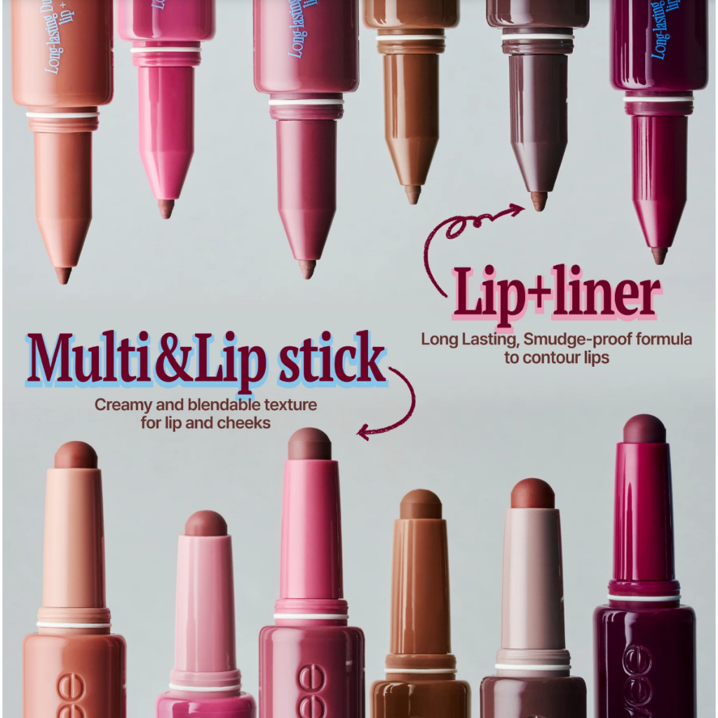 [PO] Fwee Long-Lasting Dual Colouring Stick Lip + Liner | Shopee Singapore