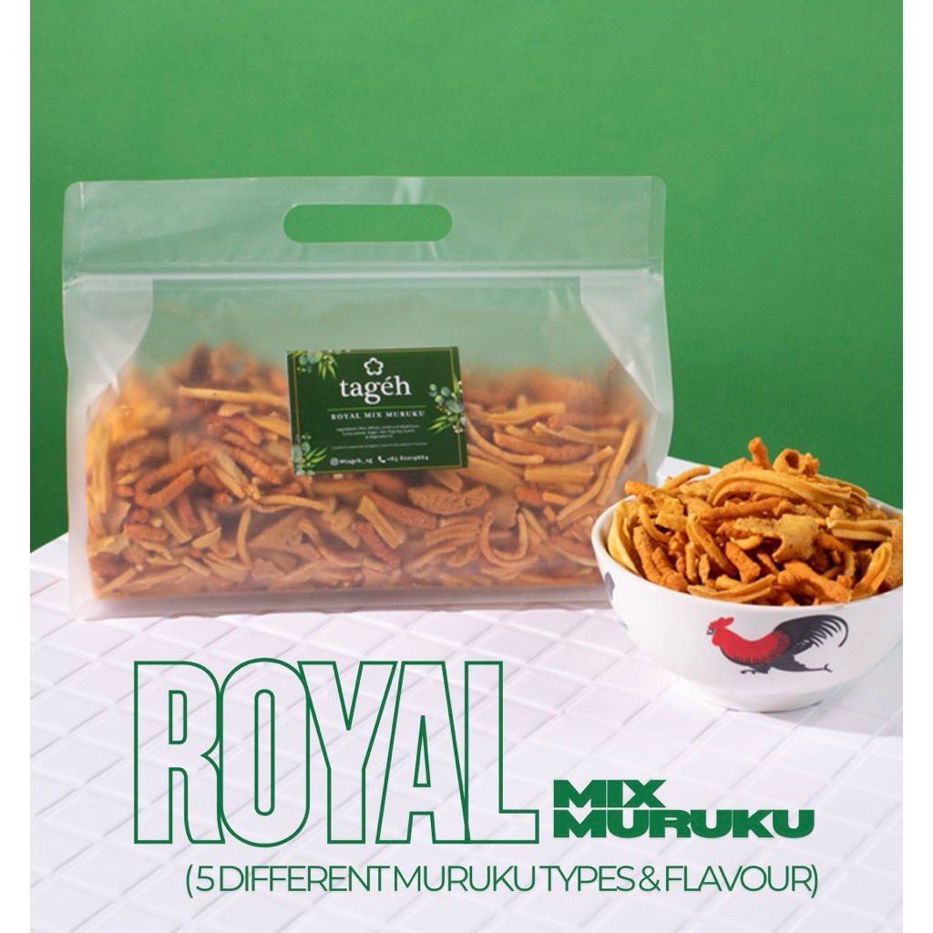 Royal Mix Muruku (2x 500g packs) | Shopee Singapore