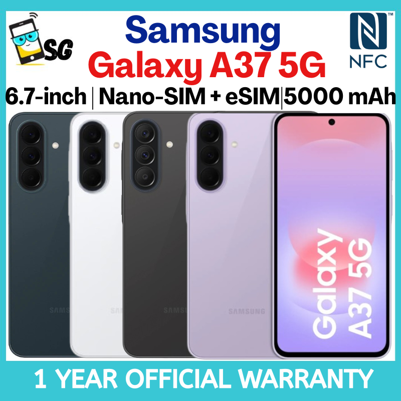 Samsung Galaxy A37 5G (8GB/256GB) |50MP OIS camera| 5,000mAh battery ...