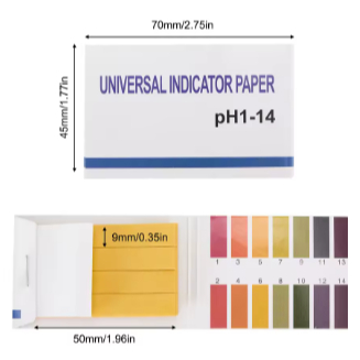 SG READY STOCK l PH Readings 80pcs Test Paper Test Strip Scale Lab ...