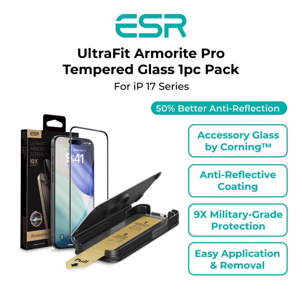 ESR iPhone 17 Pro Max | 17 Pro | 17/16 Pro - UltraFit Armorite Pro ...