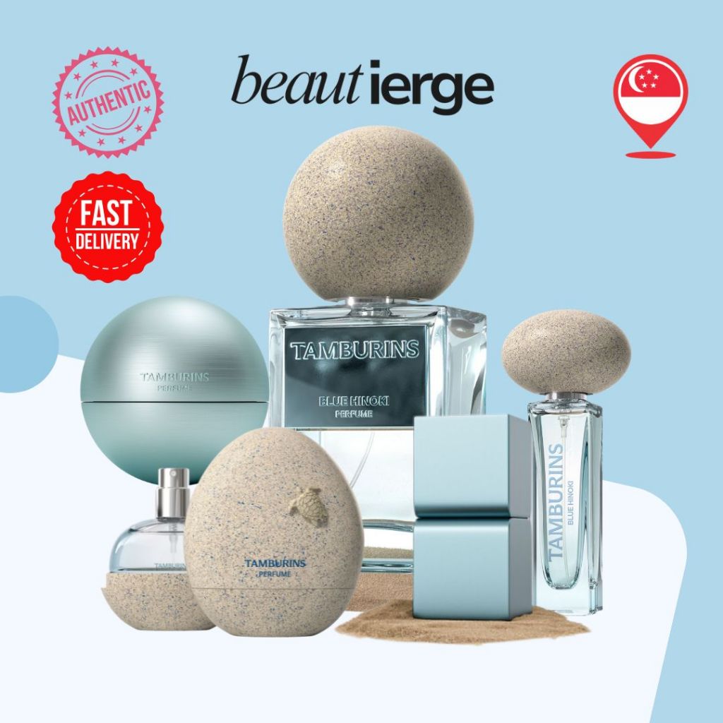 TAMBURINS Blue Hinoki EDP 50ml / 11ml | Deodorant | Perfume Balm | Egg ...