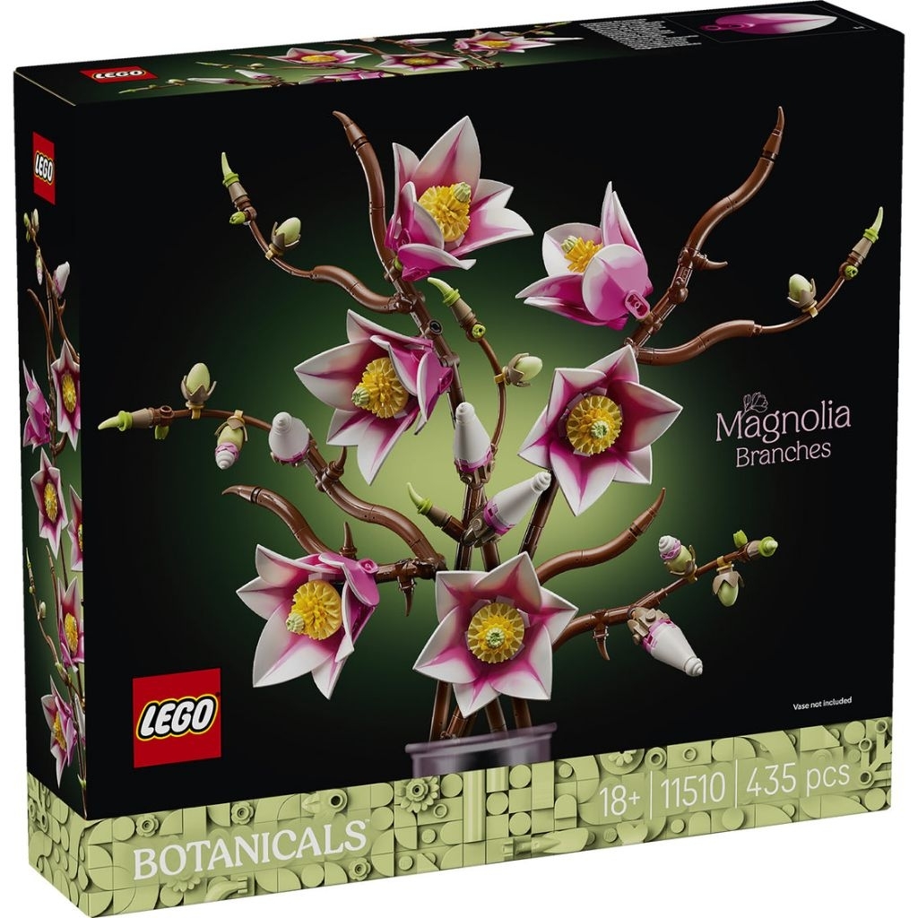 LEGO Botanicals 11510 Magnolia Branches (Available Soon from 1 March ...