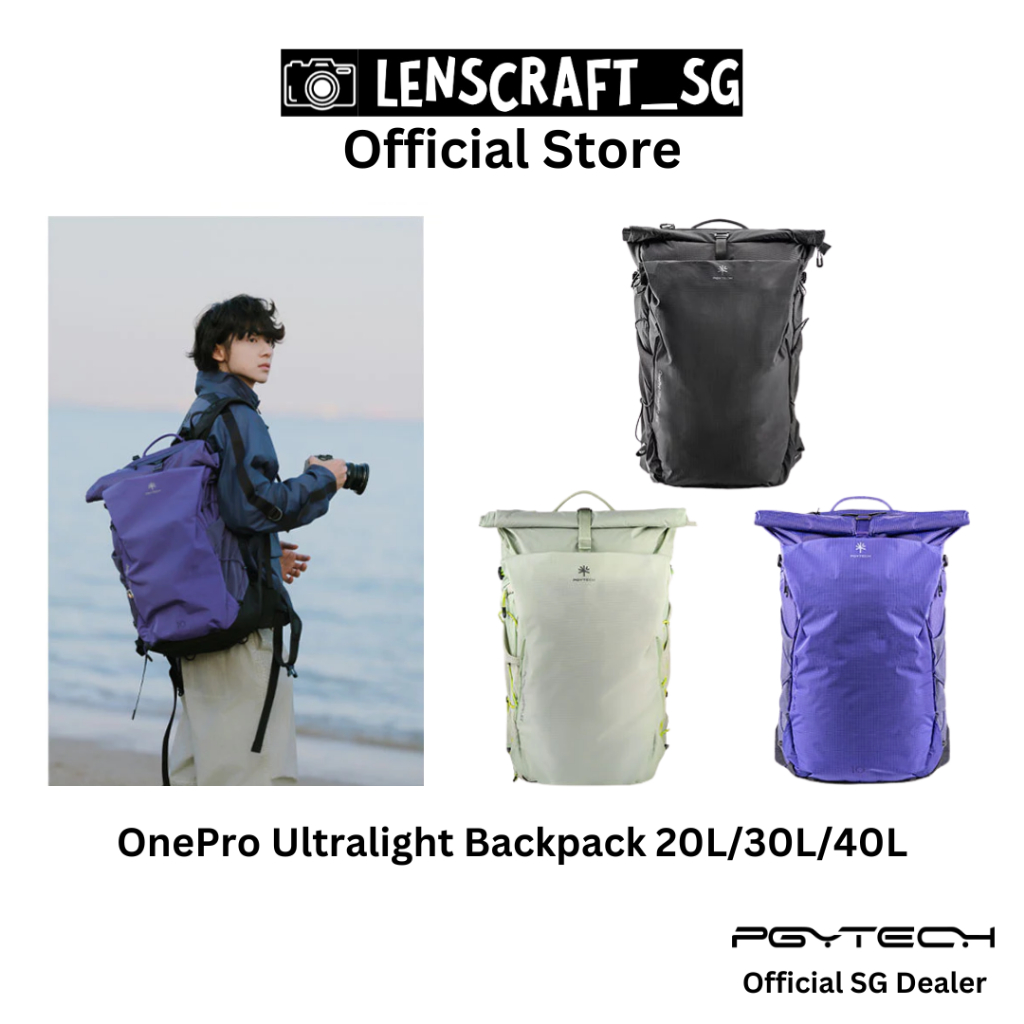 PGYTECH OnePro Ultralight Backpack 20L/30L/40L | Shopee Singapore