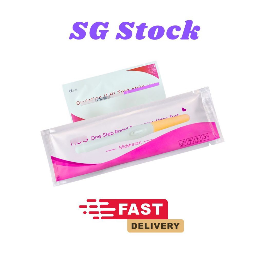 SG Local Stock Ovulation Test Strip / Pregnancy Test Kit / Strips ...