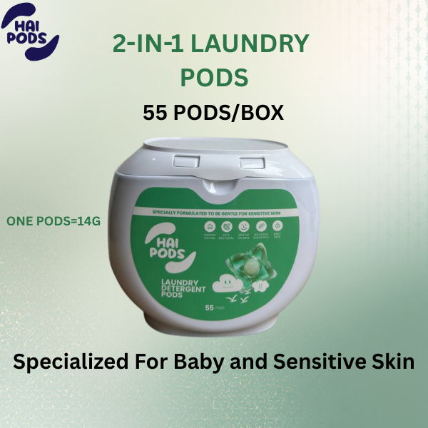 [SG] (55 Pod) Laundry Pods Hai Pods Laundry Capsule All In One Laundry ...