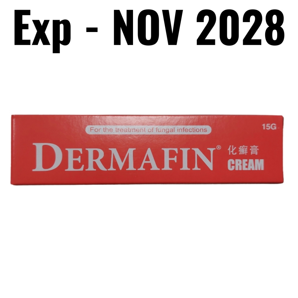 Dermafin Cream 15g Treatment of Fungal Infections Anti Fungal Athletes ...