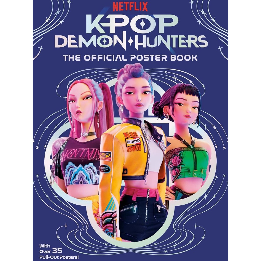 Kpop Demon Hunters The Official Poster Book - 35 Collectible Images ...