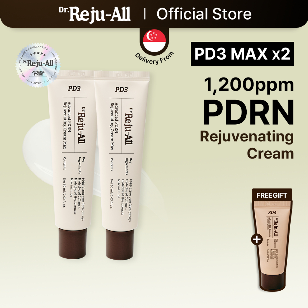 [Dr.Rejuall Official] (PD3 MAXx2) PD3 PDRN Rejuvenating Cream Max 60ml ...