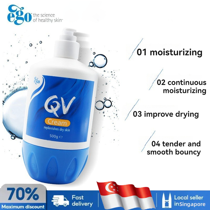 QV Cream For Dry Skin Conditions 500g | Shopee Singapore