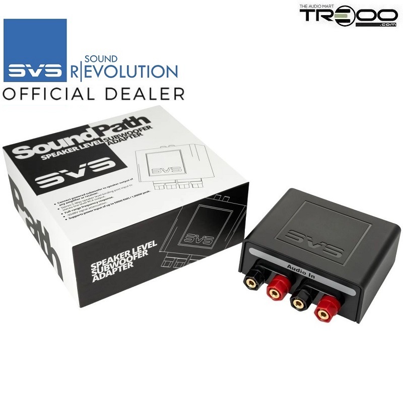 SVS Soundpath Speaker Level Subwoofer Adapter | Shopee Singapore