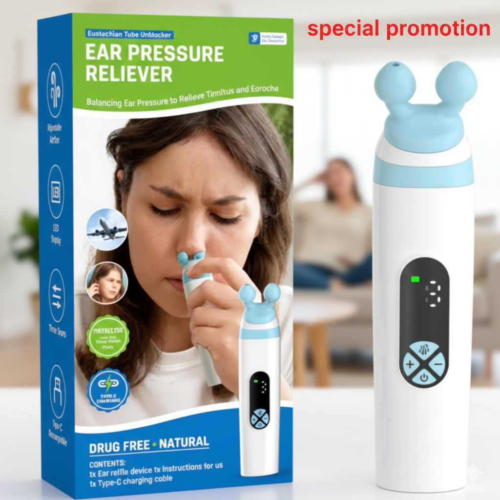 [SG Stock] Ear Pressure Reliever Eustachian Tube Unblocker Airplane Ear ...