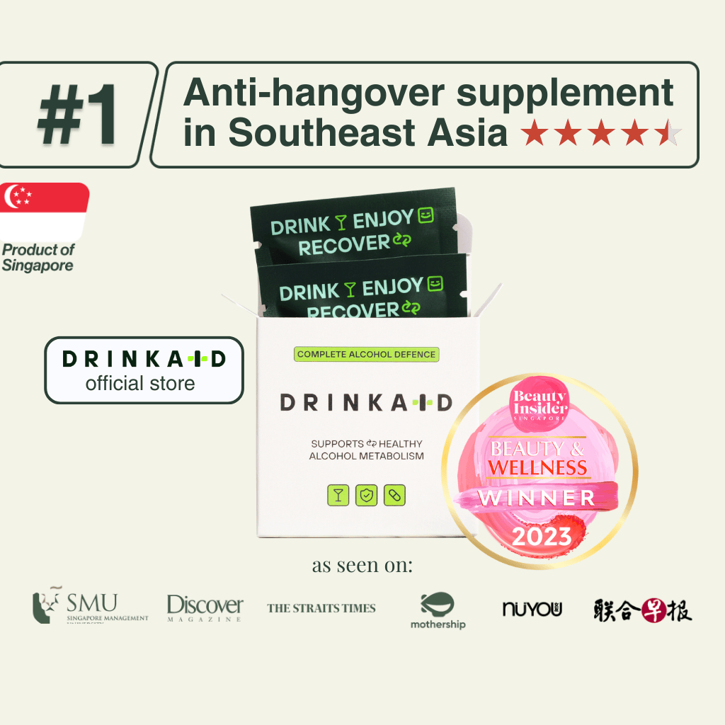 [DrinkAid] 2-Sachet Pocket Pack - Complete Alcohol Defence | Shopee ...