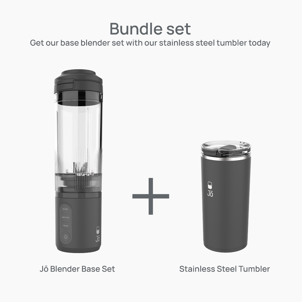 Jo Portable Blender 470ml Cordless USB-C Ice Crushing BPA Free ...