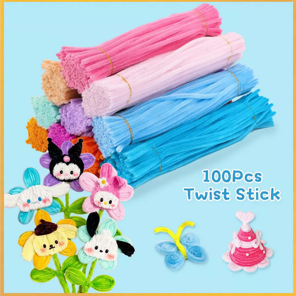 Pipe Cleaners Color Mixed Color Twist Stick, Creative Hand Tools, Craft ...