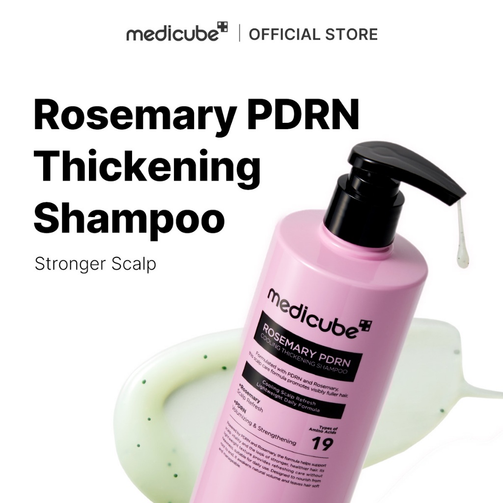 [medicube official] Rosemary PDRN Cooling Thickening Shampoo 400ml ...