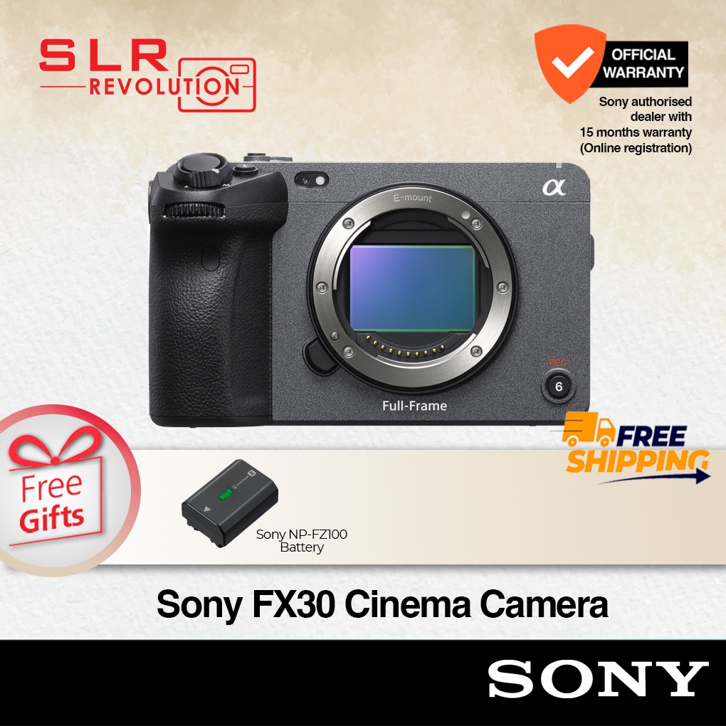 Sony FX30 Digital Cinema Camera I Sony SG Warranty | Shopee Singapore
