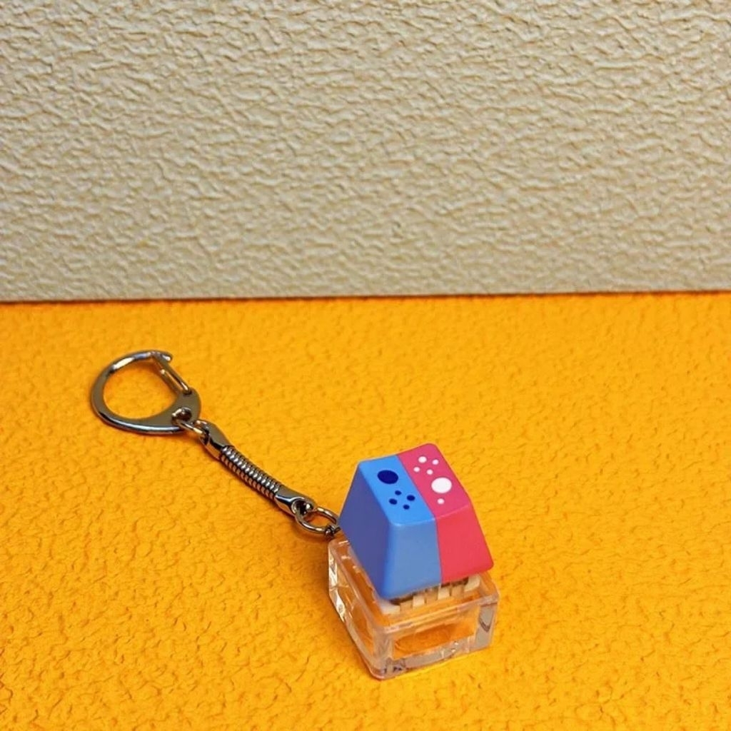 Single Keyboard Fidget Clicker Keychain Stress Relief Anxiety ...