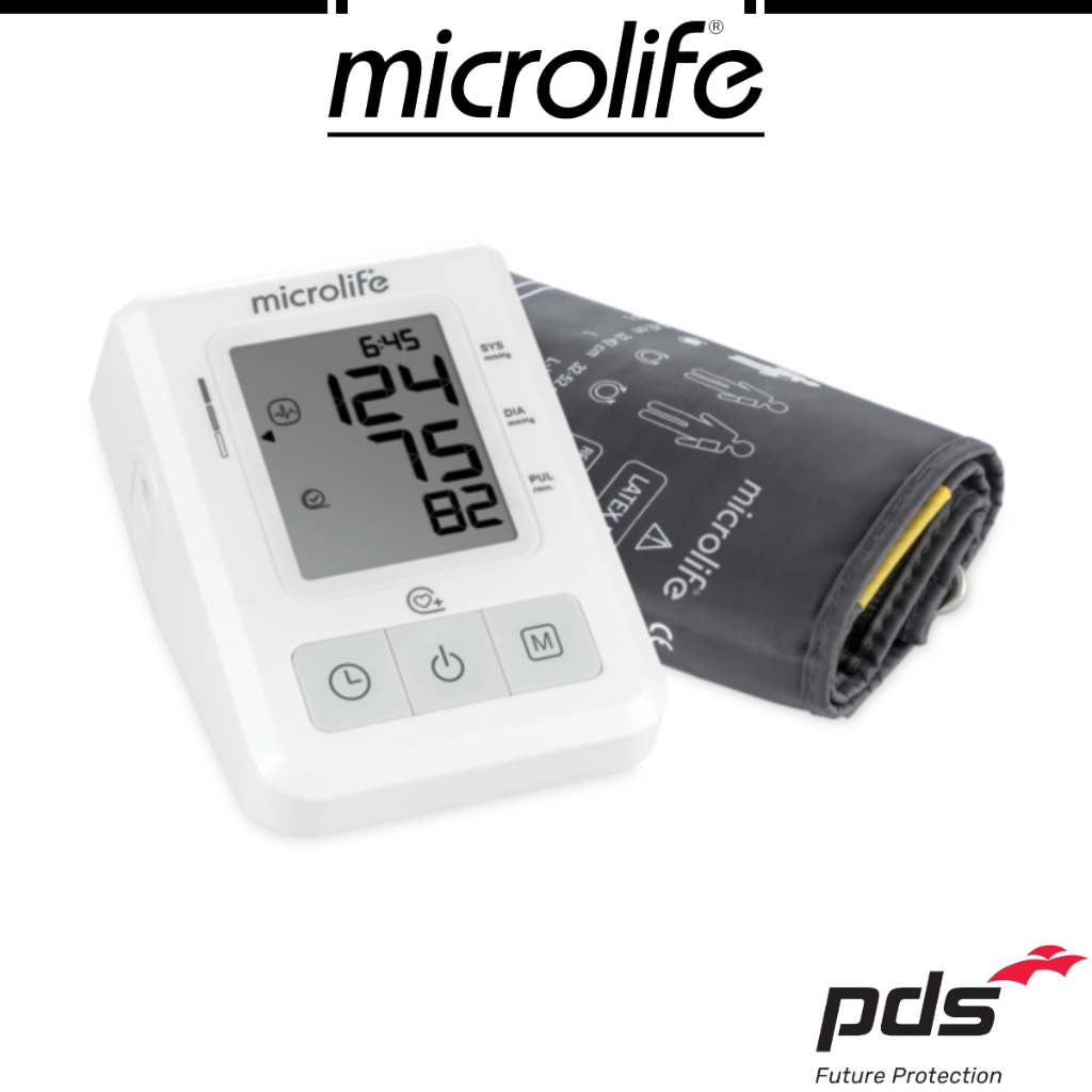 Microlife BP B2 Basic Blood Pressure Monitor Upper Arm IHB Detection ...