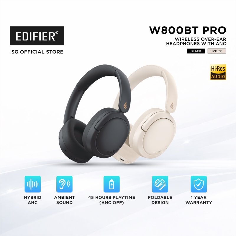 Edifier W800BT Pro Headphone with Bluetooth | Shopee Singapore