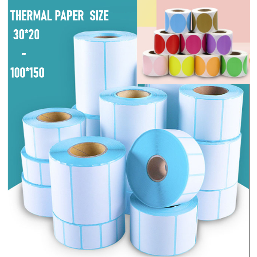 {SG} Thermal paper roll Sticker Label I Color Sticker Label I Fragile ...