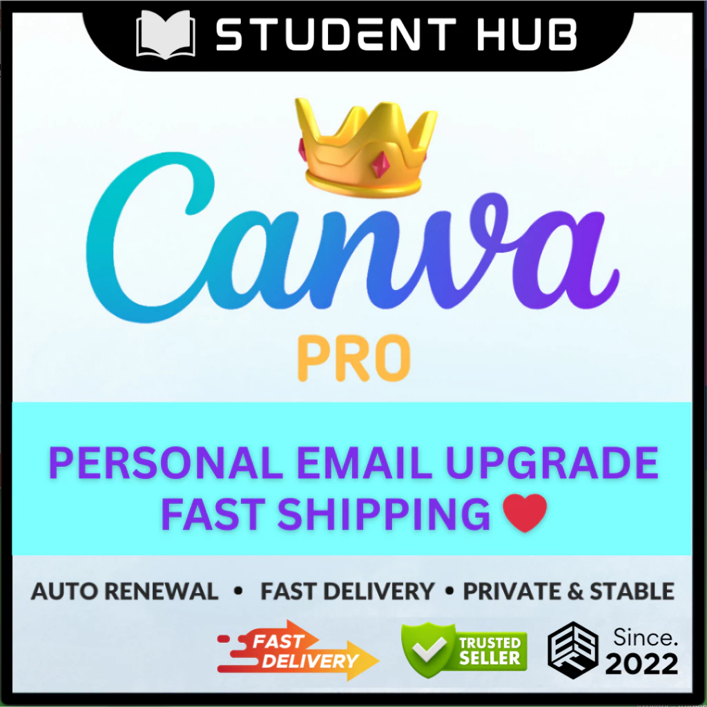 Canva PRO 2026 | Upgrade Own Account | Unlimited Design Templates ...