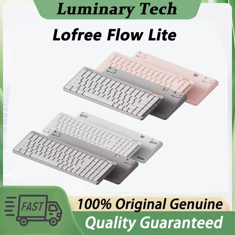 Lofree FLOW Lite 84/100Keys Mechanical Keyboard Wireless 2.4G Bluetooth ...