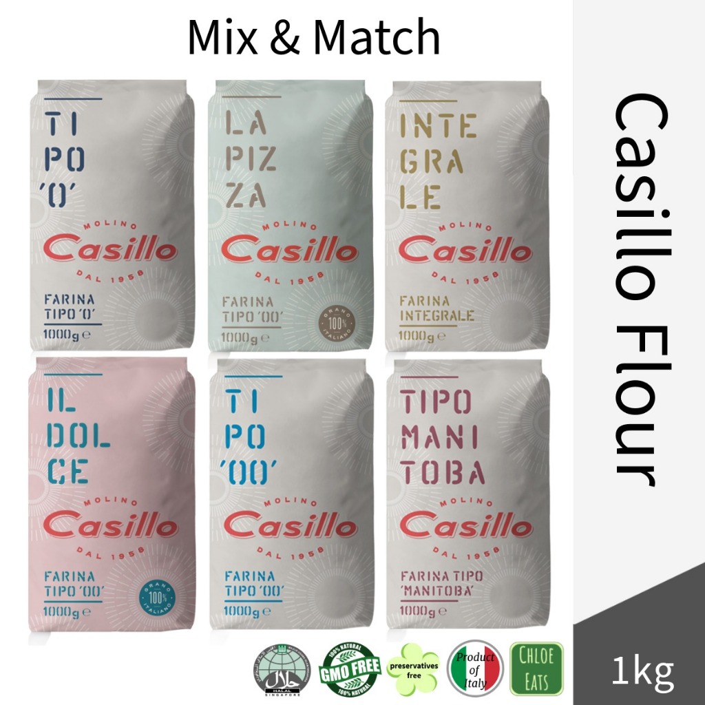 Casillo Italian Flour MIX & MATCH - By CHLOE EATS | Shopee Singapore
