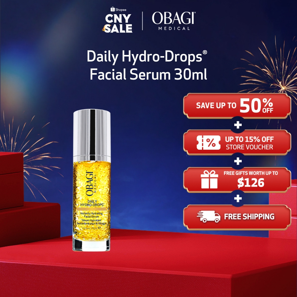 Obagi Medical Daily Hydro-Drops Facial Serum 30ml | Shopee Singapore