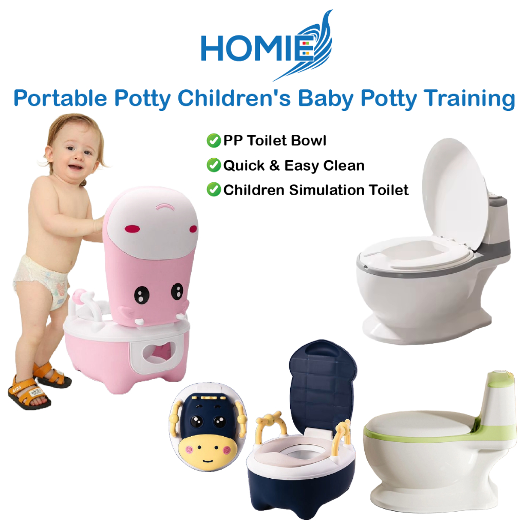 HOMIE Portable Potty Children's Baby Potty Training for Kids Toilet ...