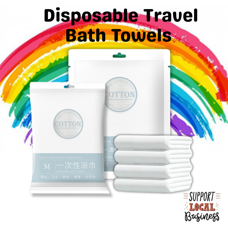 [SG Ready Stock] Disposable Bath Face Towel | Travel Disposable Towels ...