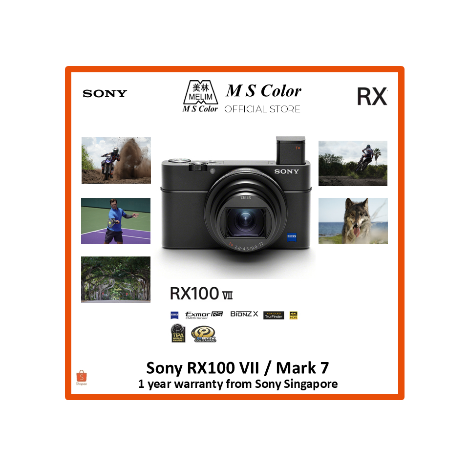 [READY STOCK] Sony DSC-RX100 VII RX100M7 | 20.1MP 1" Exmor RS BSI CMOS ...