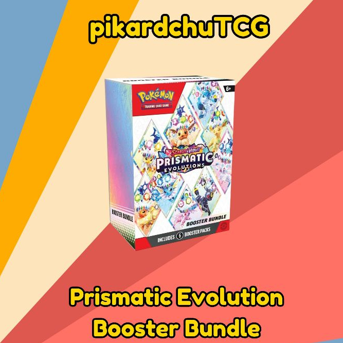 Pokemon TCG EN Prismatic Evolution Booster Bundle | Shopee Singapore