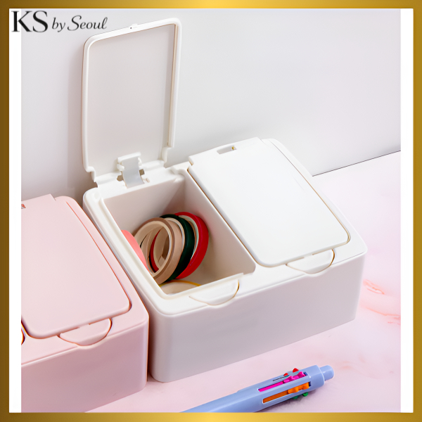 [Daiso Korea] One-Touch Multipurpose Organizer (2-Tier) | Shopee Singapore