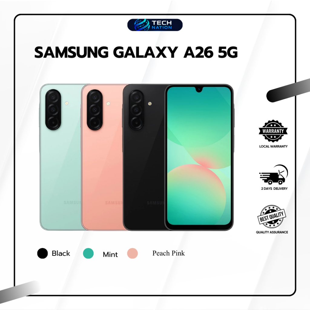 Samsung Galaxy A26 5G | 8GB RAM | 128GB | 5G Smartphone | Official ...