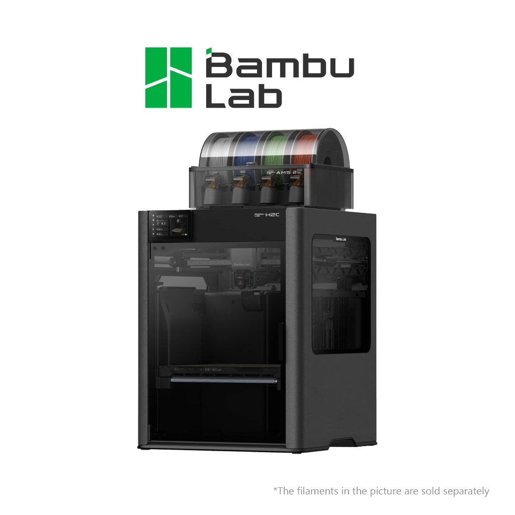 Bambu Lab H2C Multi Material 3D Printer with Vortek Interchangeable ...