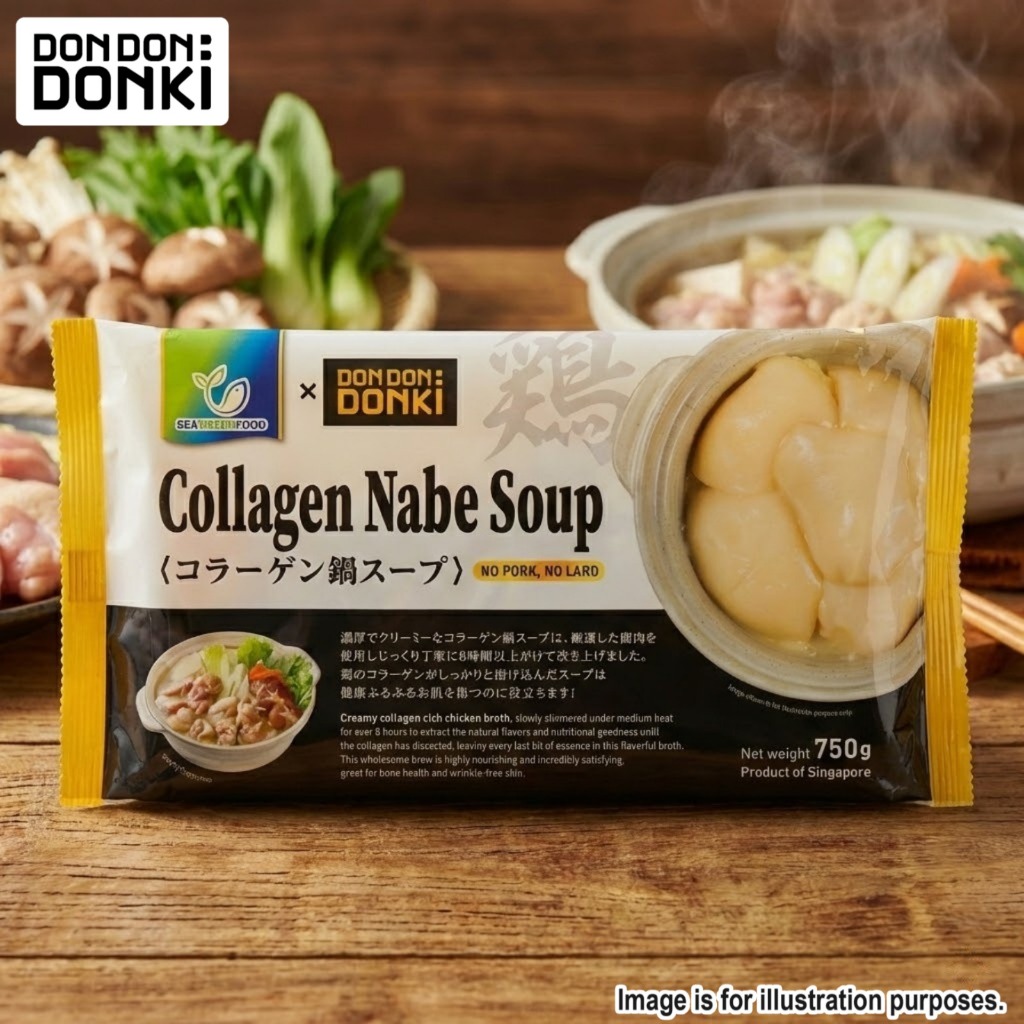 [DONKI]DONKI x SEAGREEN Frozen Collagen Nabe Soup 750ml | Shopee Singapore