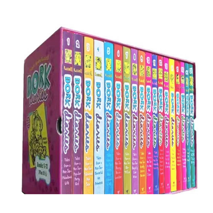 [SG Stock] Dork Diaries Collection by Rachel Renee Russell (18 Books ...