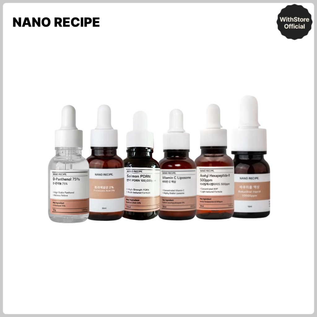 [Nano Recipe] Best Sellers - Salmon PDRN / Acetyl Hexapeptide-8 ...