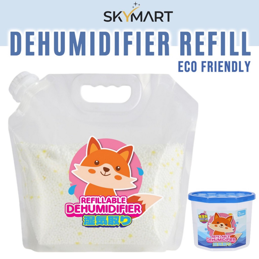 UZUMI Dehumidifier Refill / Moisture Absorber Refill Bag / Anti-Humidity for Closet, Wardrobe ...